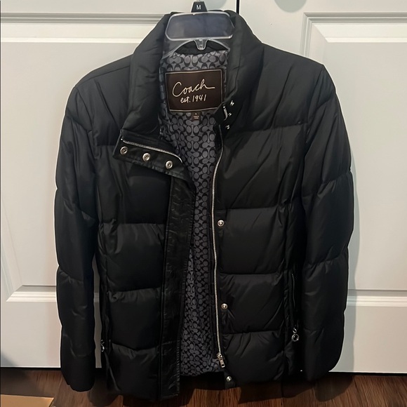 Coach | Jackets & Coats | Coach Black Puffer Jacket For Women | Poshmark